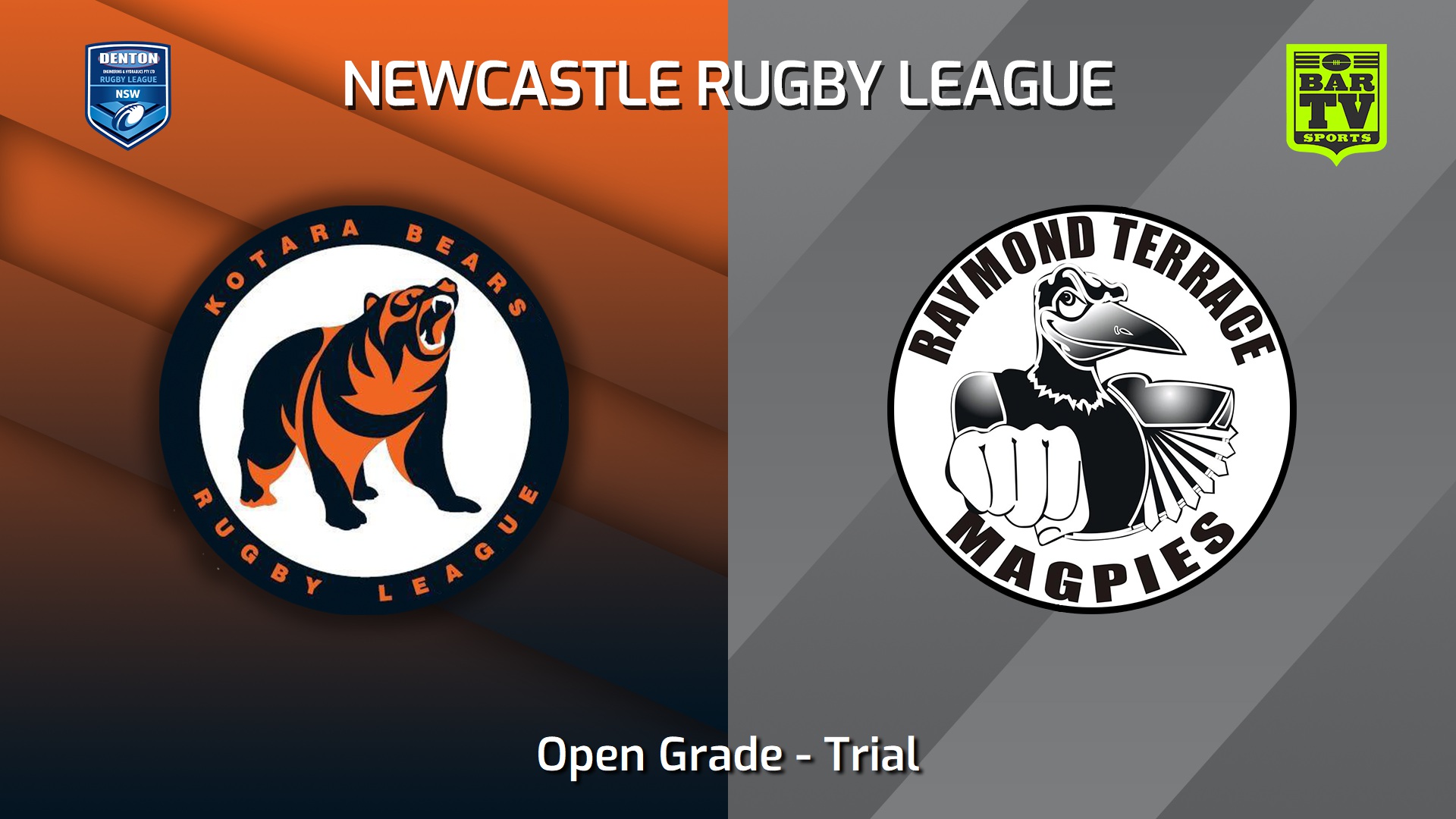 Newcastle RL Trial - Open Grade - Kotara Bears v Raymond Terrace Magpies
