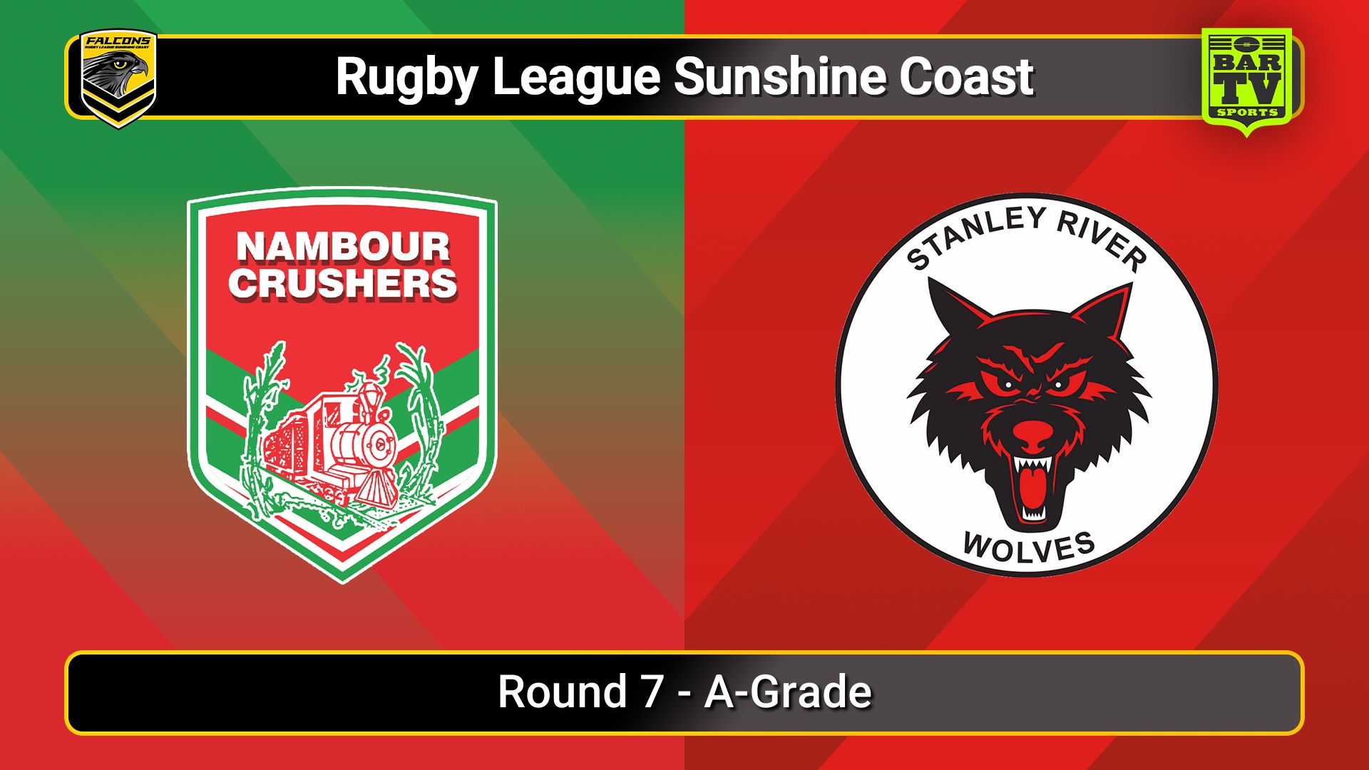Sunshine Coast RL Round 7 - A-Grade - Nambour Crushers v Stanley River ...