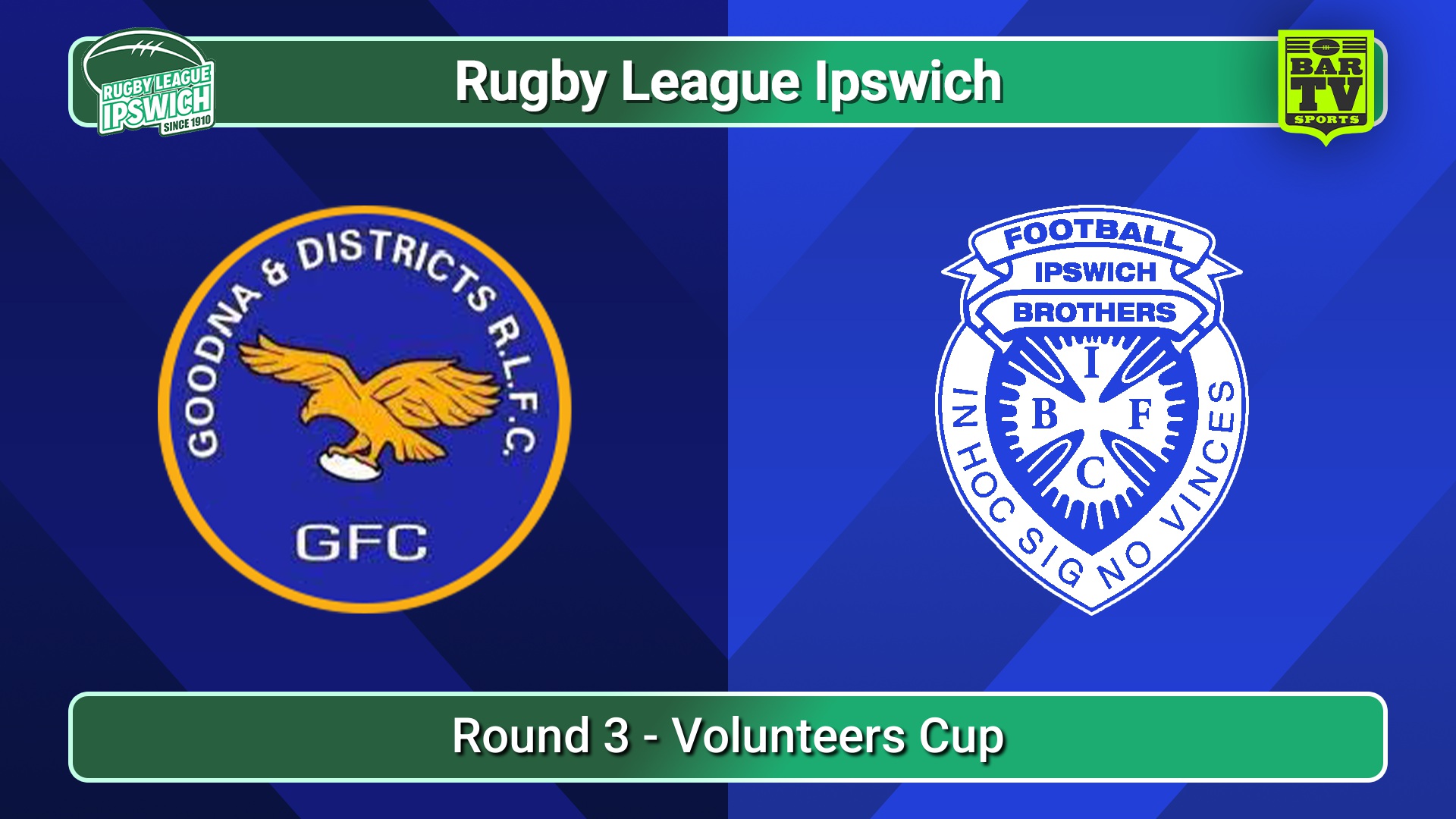 VIDEO: Rugby League Ipswich Round 3 - Volunteers Cup - Goodna v ...