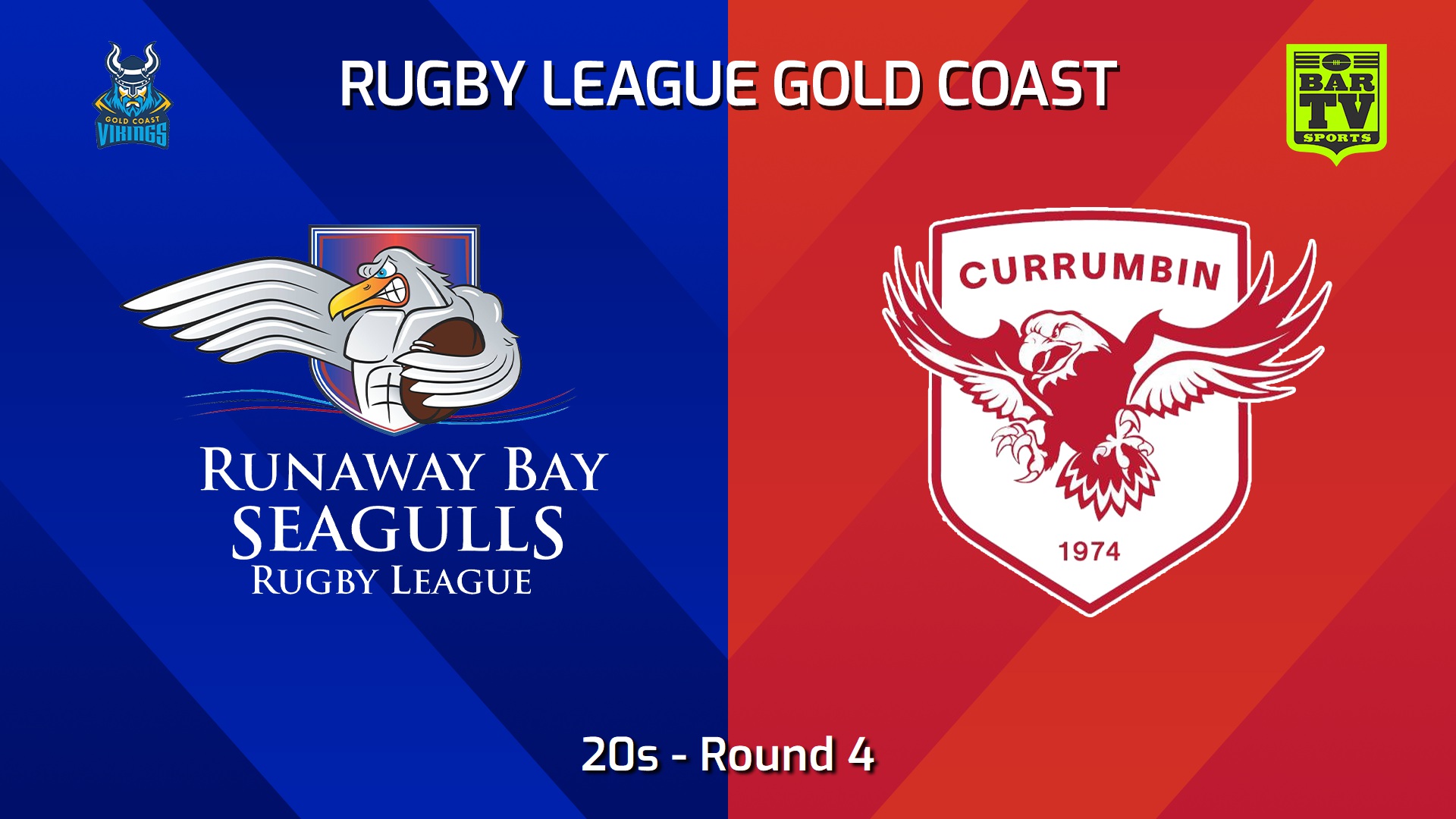VIDEO: Gold Coast Round 4 - 20s - Runaway Bay Seagulls v Currumbin Eagles