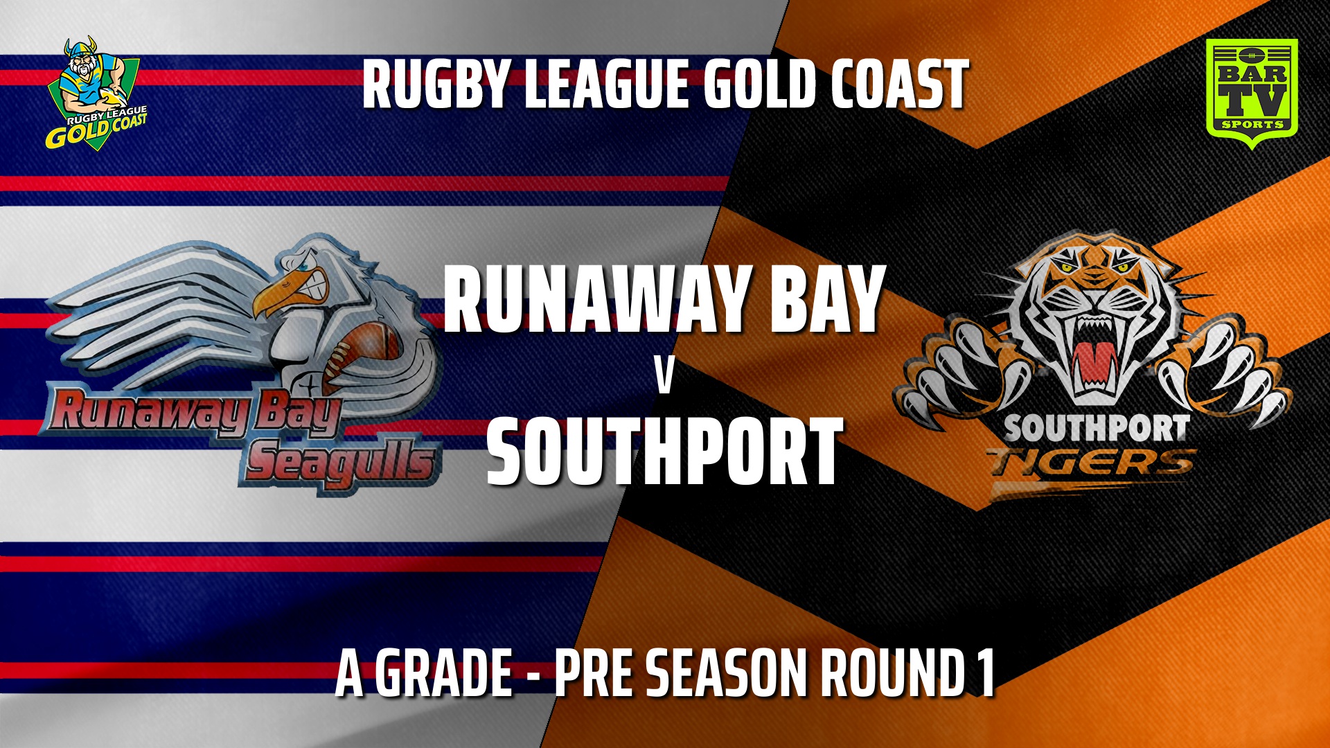 VIDEO: RLGC Pre Season Round 1 - A Grade - Runaway Bay v Southport Tigers
