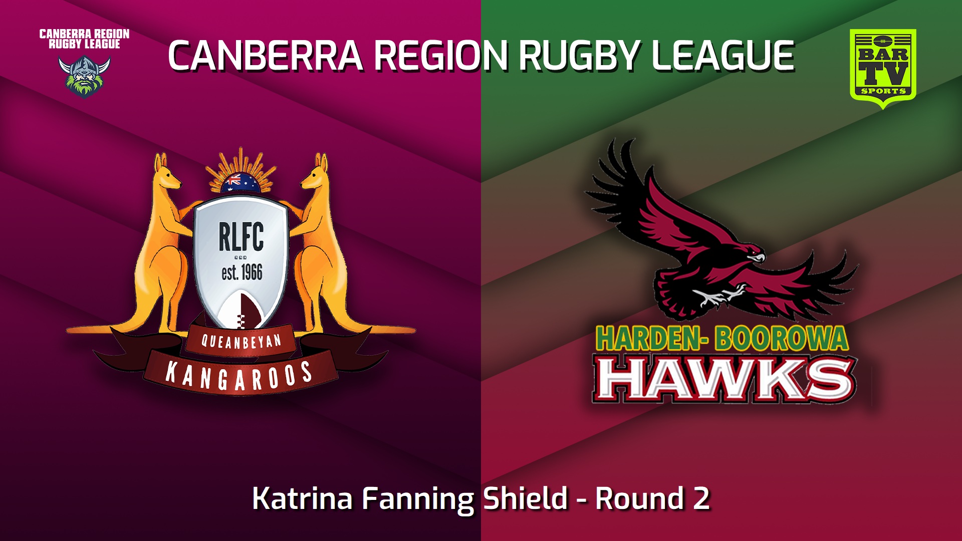 VIDEO: Canberra Round 2 - Katrina Fanning Shield - Queanbeyan Kangaroos ...