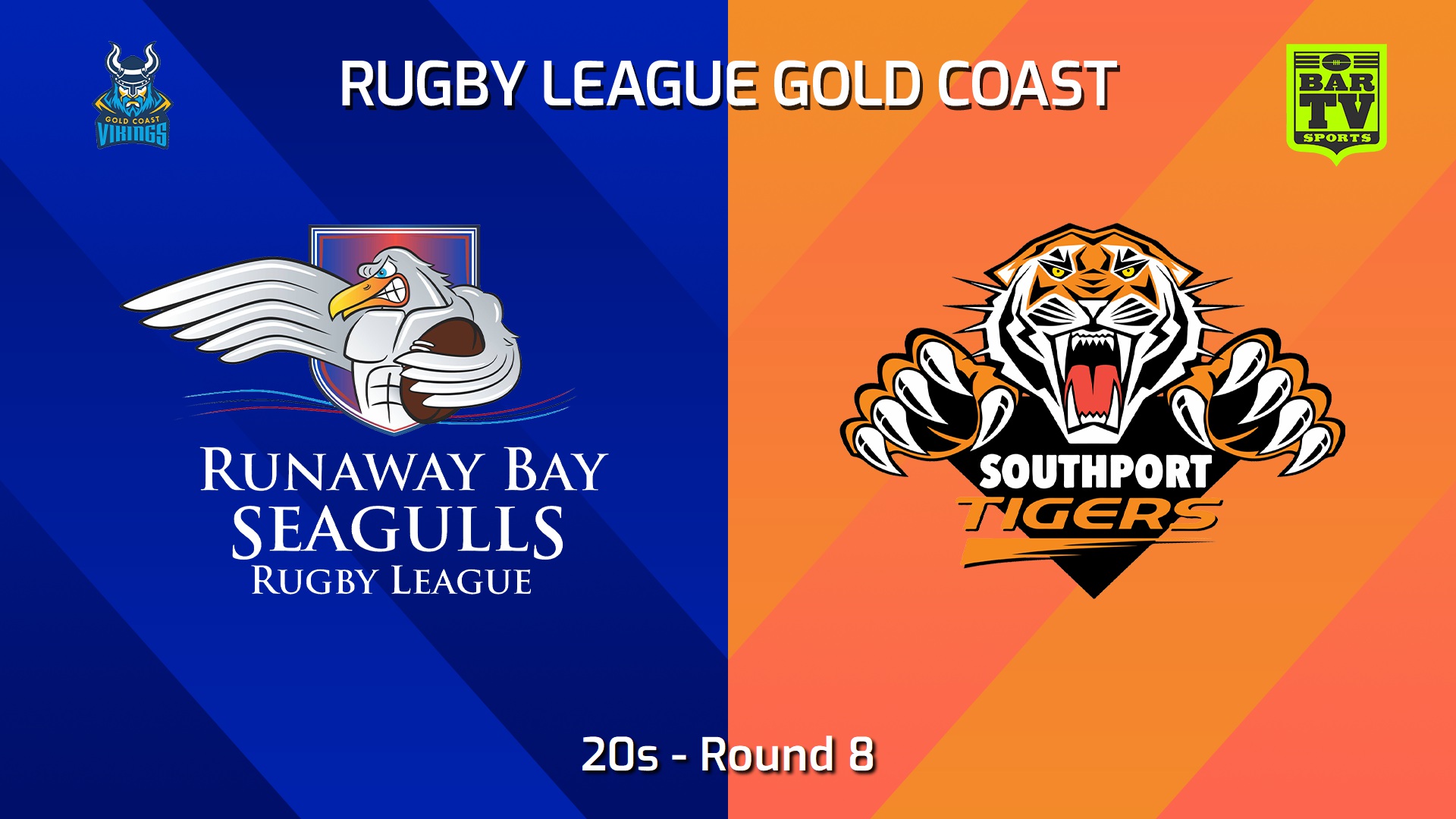 VIDEO: Gold Coast Round 13 - 20s - Southport Tigers v Runaway Bay Seagulls
