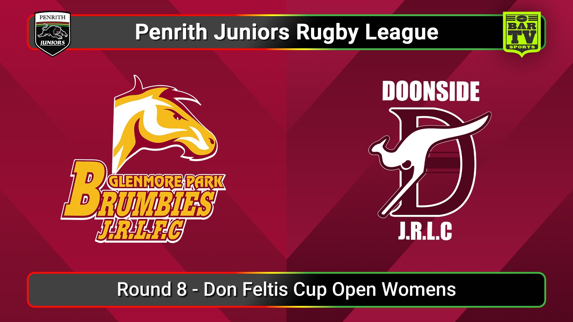 Penrith & District Junior Rugby League Round 8 - Don Feltis Cup Open ...