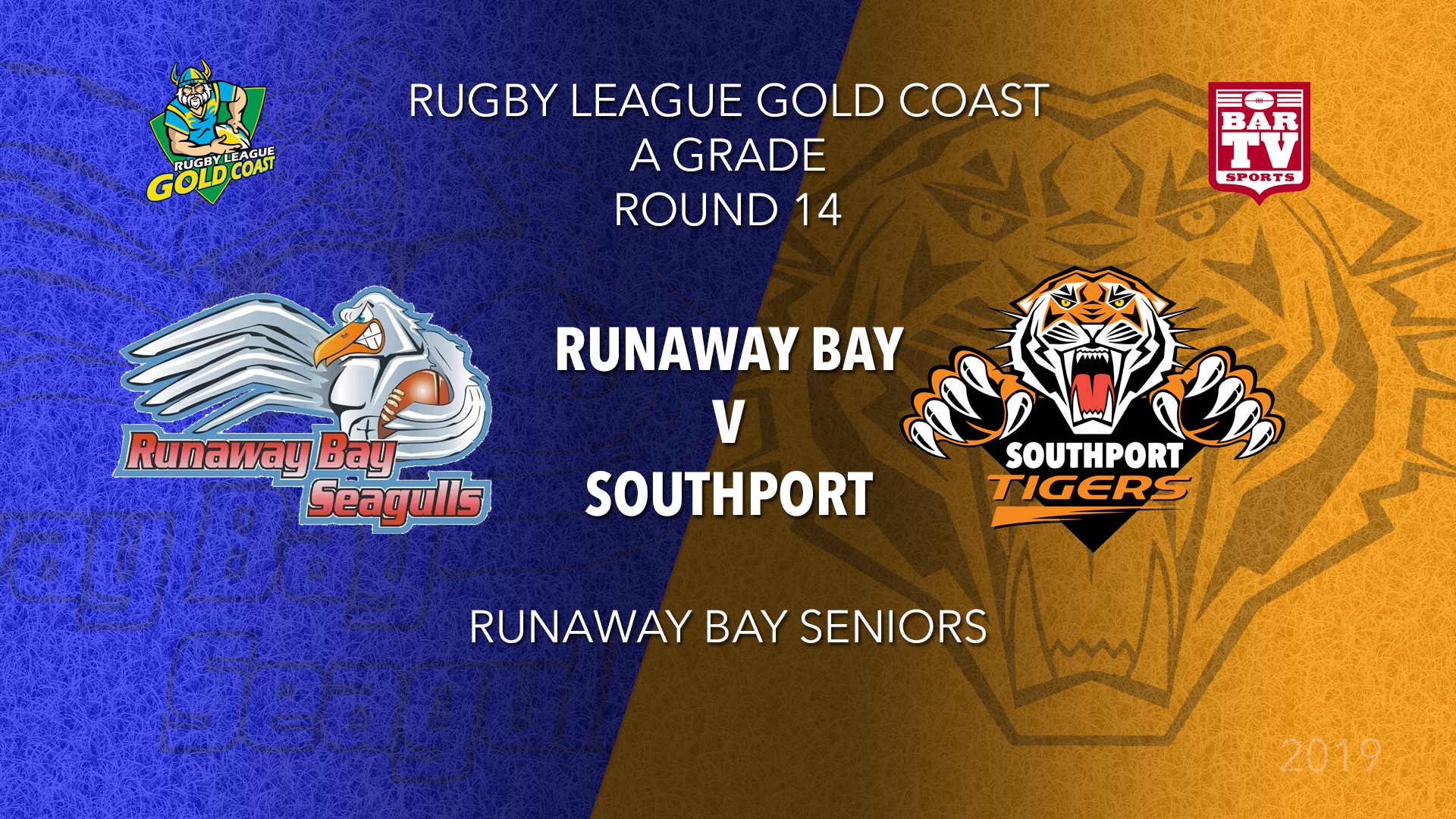 VIDEO: RLGC Round 14 - A Grade - Runaway Bay v Southport Tigers