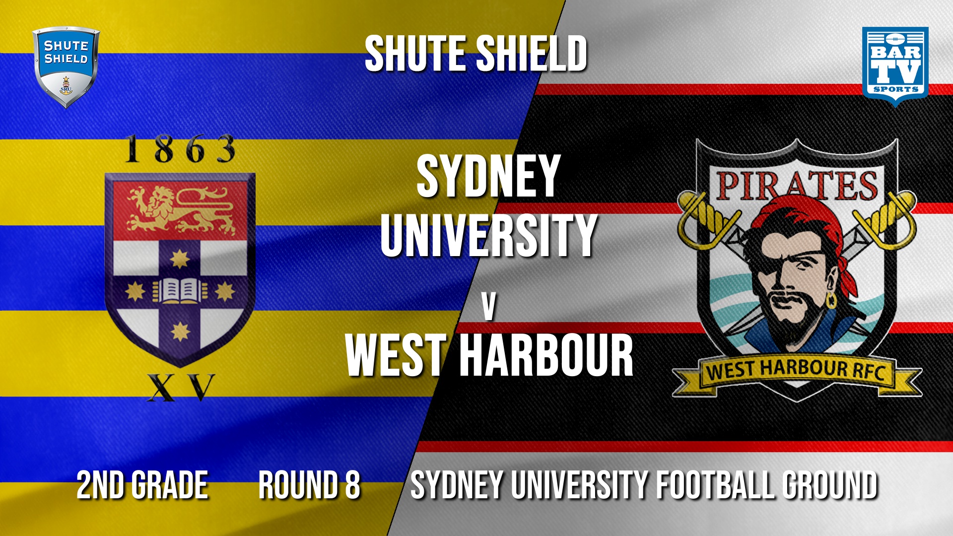 VIDEO: Shute Shield Round 8 - 2nd Grade - Sydney University v West Harbour