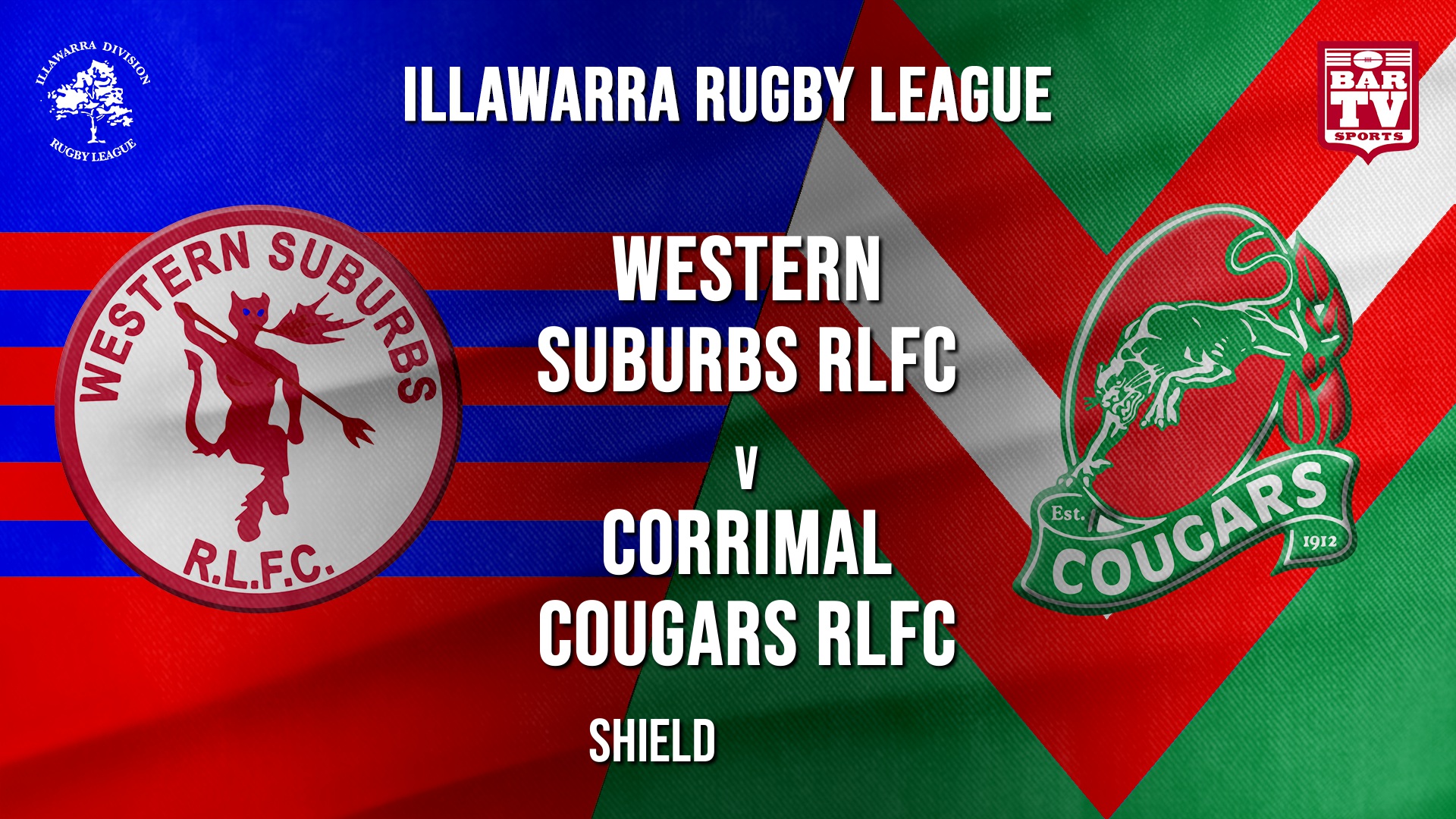 VIDEO: IRL Shield - Western Suburbs RLFC v Corrimal Cougars RLFC