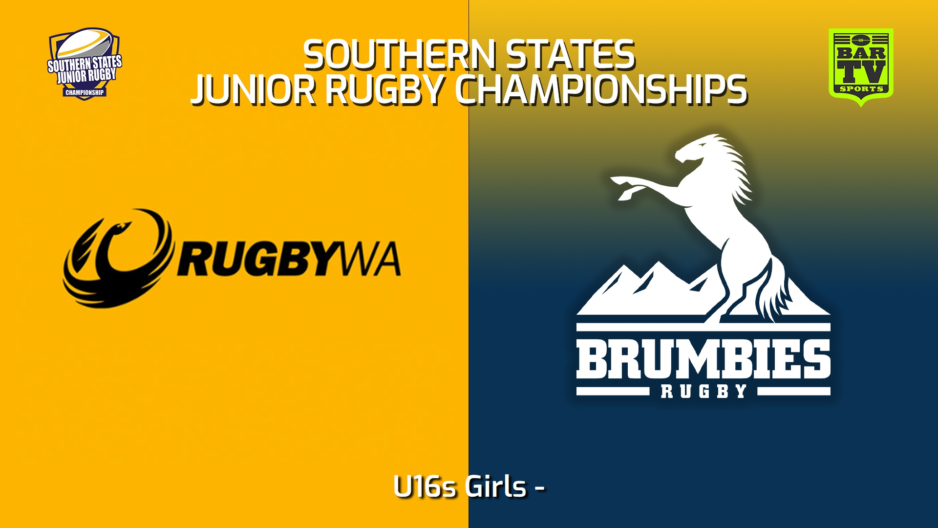 Southern States Junior Rugby Championships U16s Girls - Western ...