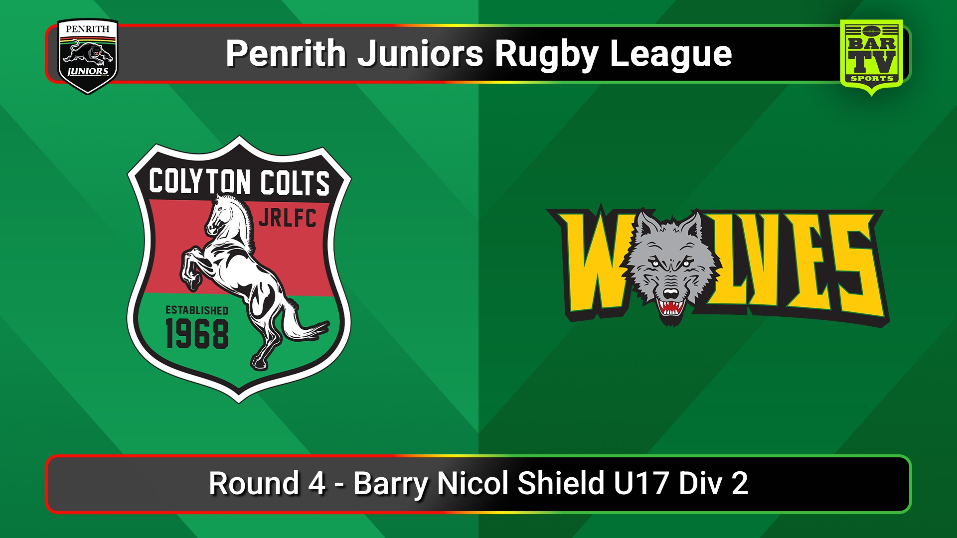 VIDEO: Penrith & District Junior Rugby League Round 4 - Barry Nicol ...