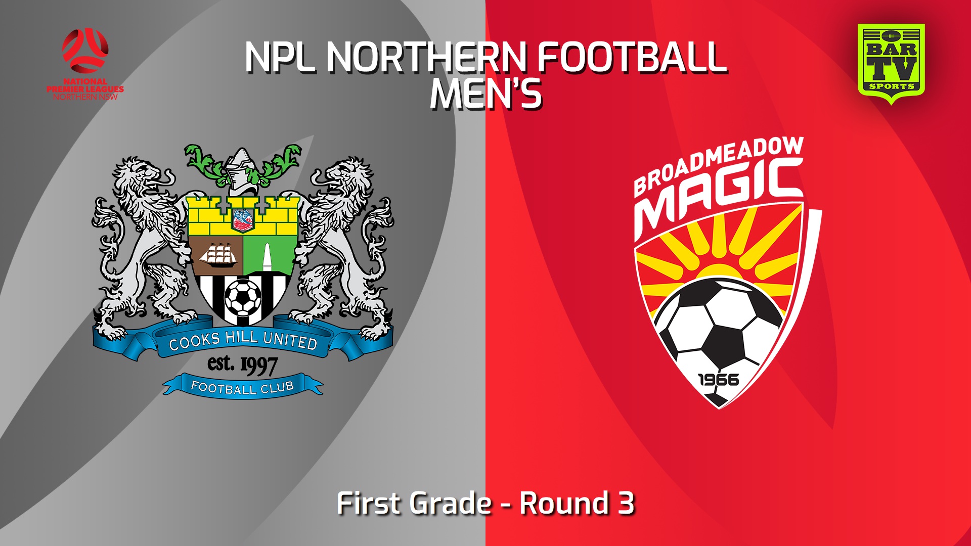 VIDEO: NNSW NPLM Round 3 - Cooks Hill United FC v Broadmeadow Magic