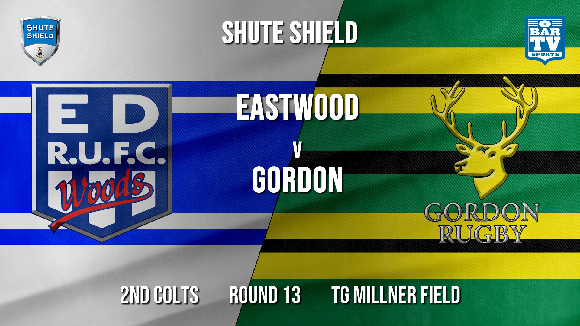 VIDEO: Shute Shield Round 13 - 2nd Colts - Eastwood v Gordon